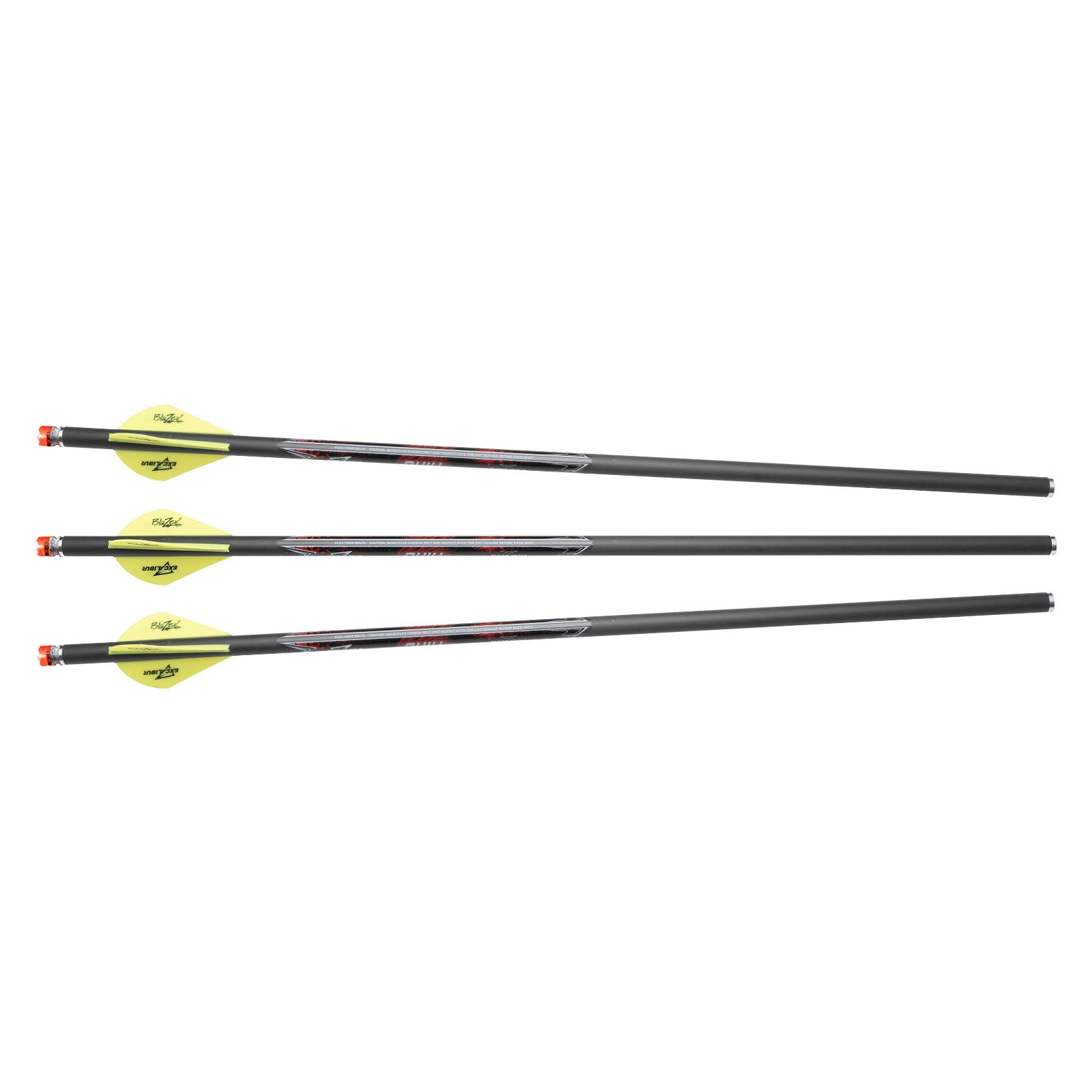 Excalibur Quill Bolts w/ Illuminated Nocks – Boorman Archery